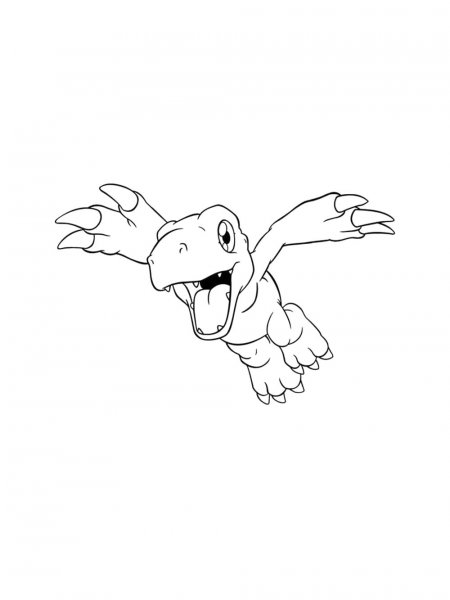 Digimon coloring pages