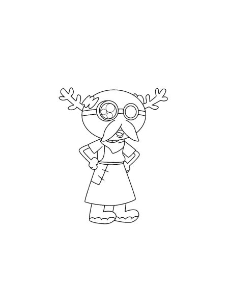 Disney Amphibia coloring pages