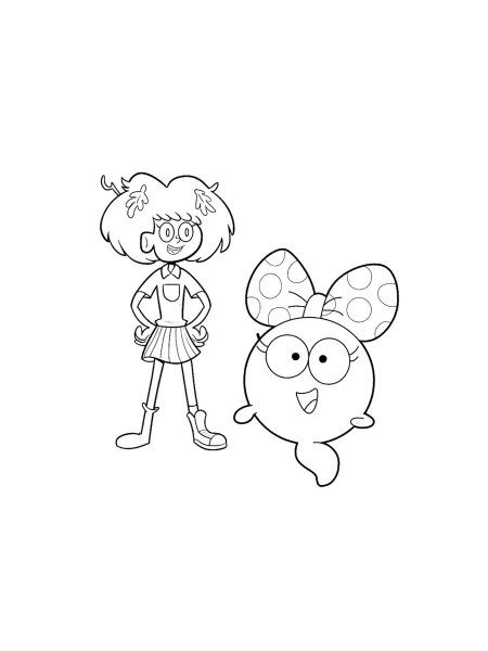 Disney Amphibia coloring pages