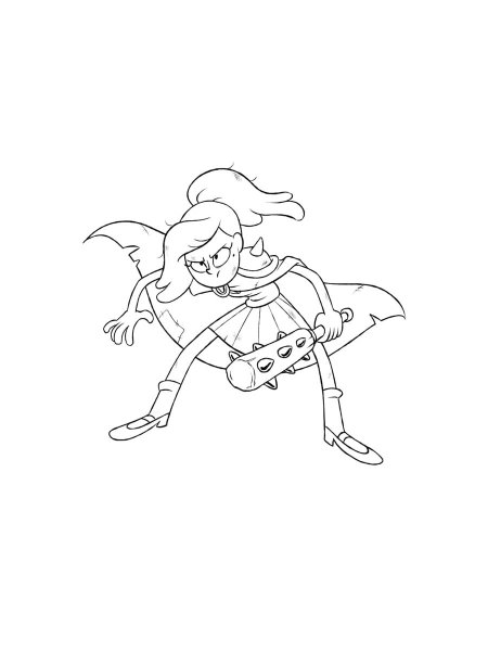 Disney Amphibia coloring pages