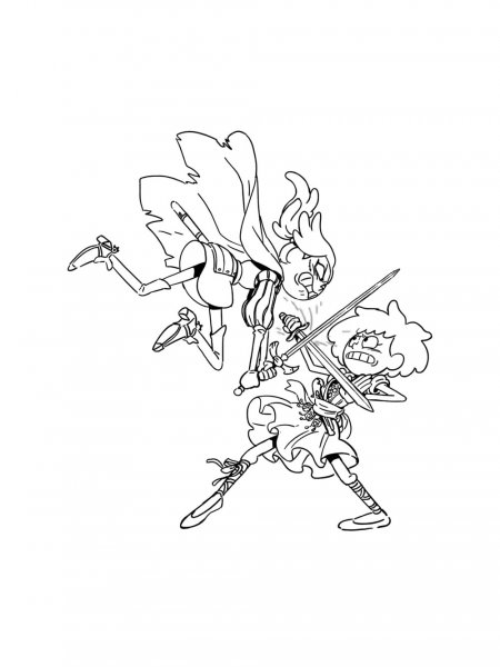 Disney Amphibia coloring pages