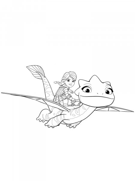 Dragons Rescue Riders coloring pages