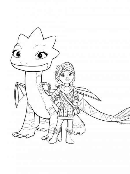 Dragons Rescue Riders coloring pages