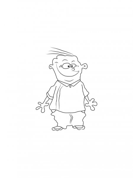 Ed, Edd n Eddy coloring pages