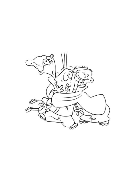 Ed, Edd n Eddy coloring pages