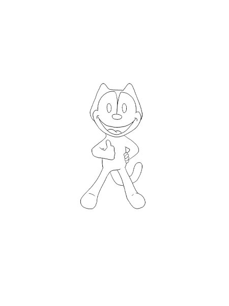 Felix The Cat coloring pages