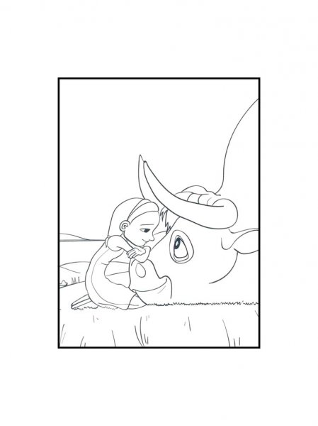Ferdinand coloring pages