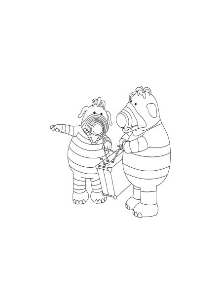 Fimbles coloring pages