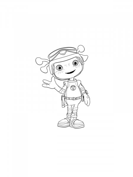 Floogals coloring pages