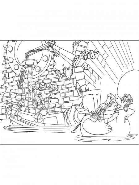 Flushed Away coloring pages
