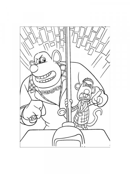 Flushed Away coloring pages