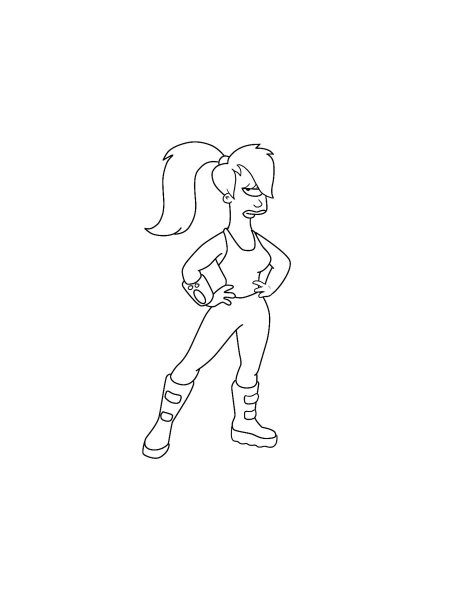 Futurama coloring pages
