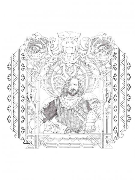 Game of Thrones coloring pages