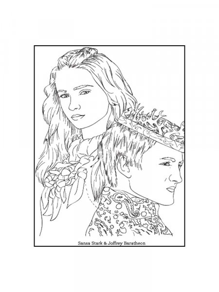Game of Thrones coloring pages