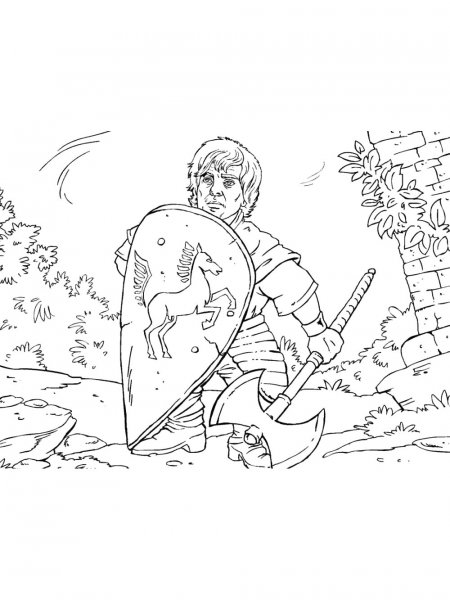 Game of Thrones coloring pages