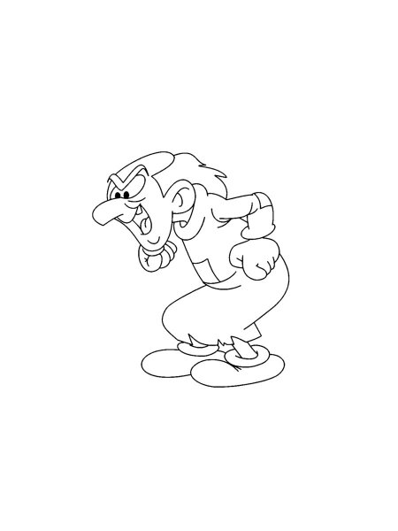 Gargamel coloring pages
