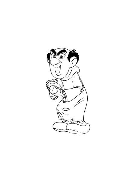 Gargamel coloring pages