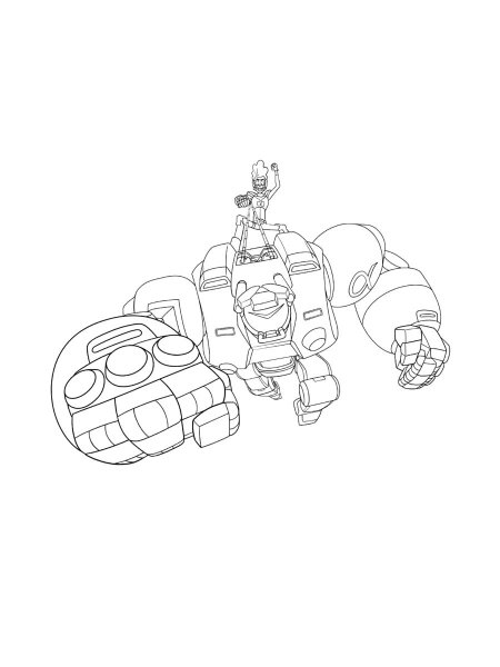 Glitch Techs coloring pages