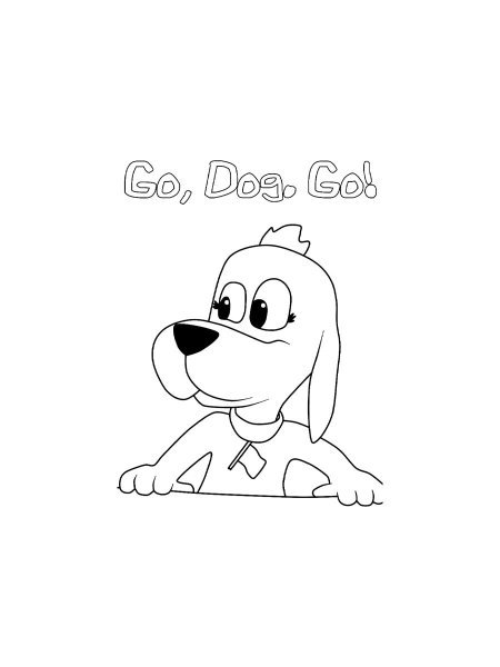 Go, Dog. Go! coloring pages