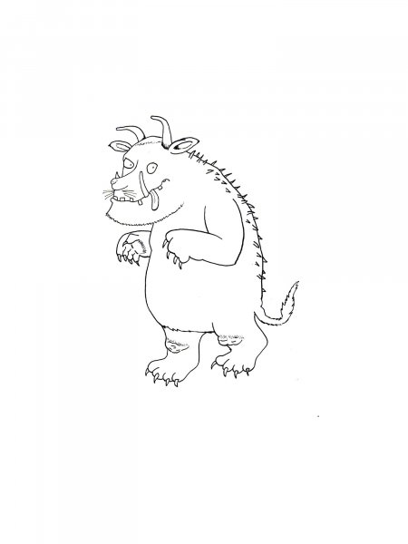 Gruffalo coloring pages