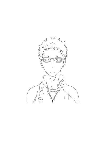 Haikyuu coloring pages