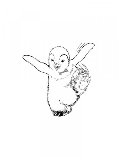 Happy Feet coloring pages