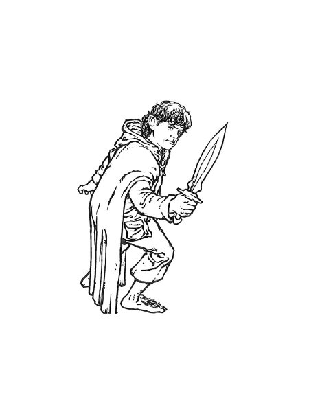 Hobbit coloring pages