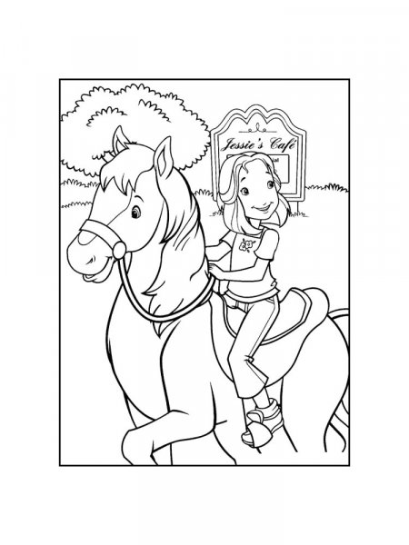 Holly Hobbie coloring pages