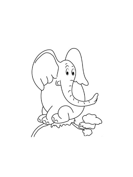 Horton coloring pages