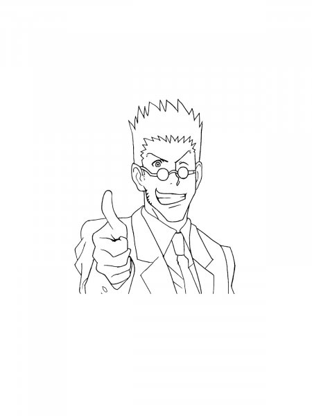 Hunter x Hunter coloring pages
