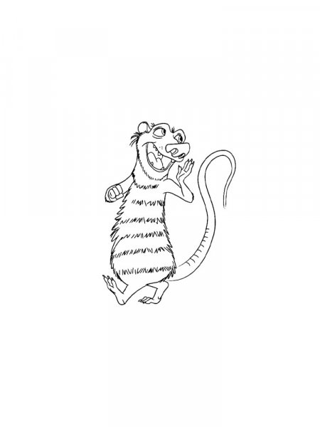 Ice Age coloring pages