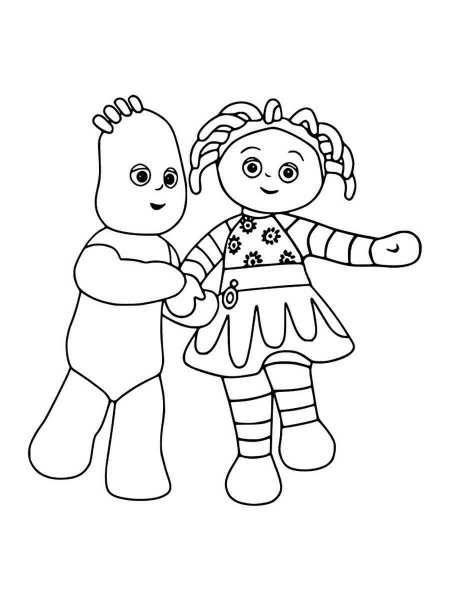 In The Night Garden coloring pages