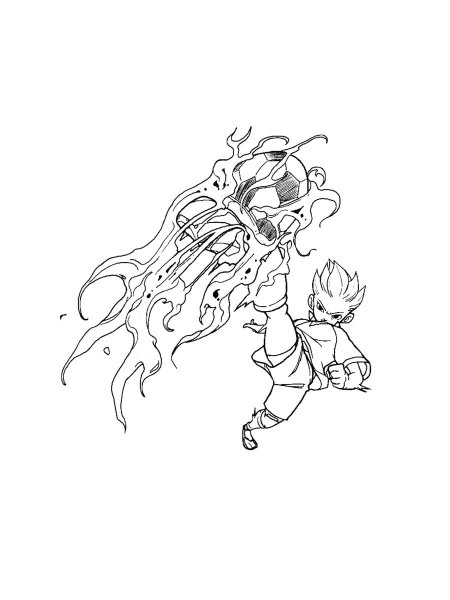 Inazuma Eleven coloring pages