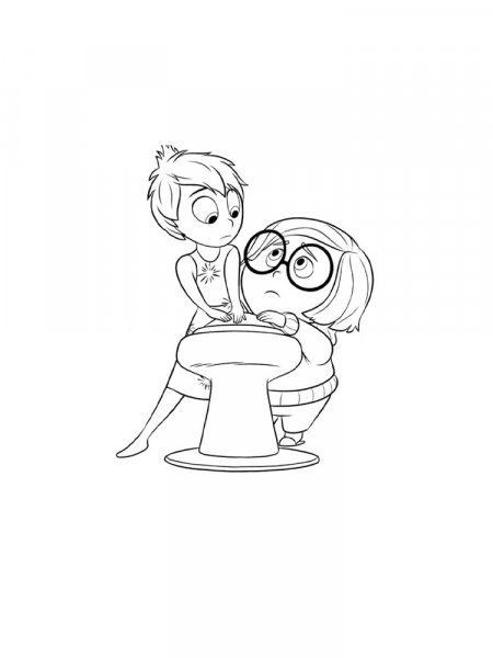 Inside Out coloring pages