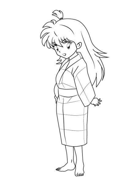 InuYasha coloring pages