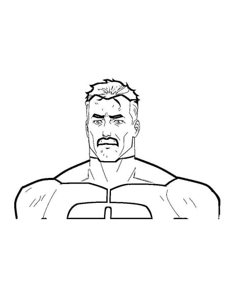 Invincible coloring pages