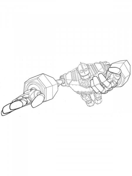Iron Giant coloring pages