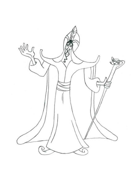 Jafar coloring pages