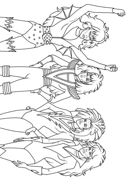 Jem and the Holograms coloring pages