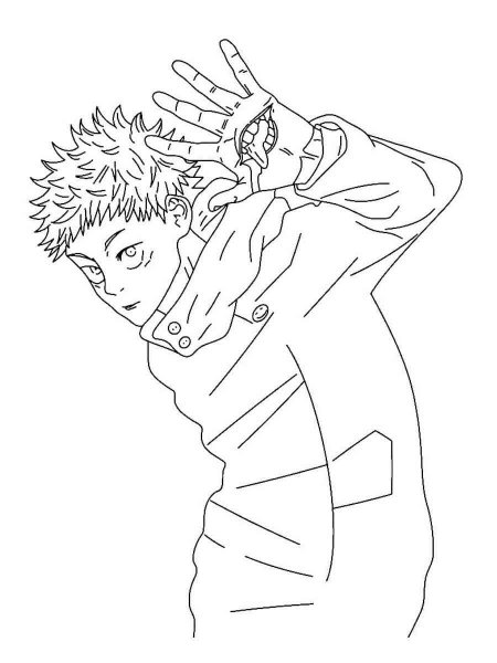 Jujutsu Kaisen coloring pages