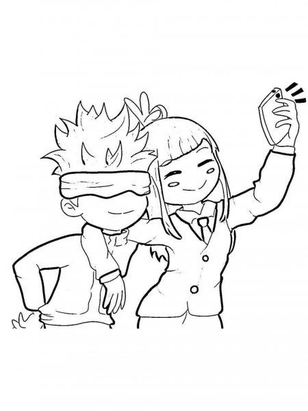 Jujutsu Kaisen coloring pages