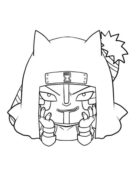 Kankuro coloring pages