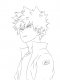 Katsuki Bakugo coloring pages