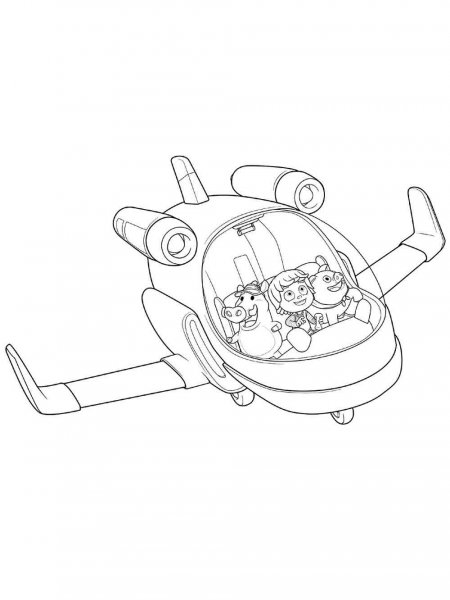 Kazoops! coloring pages