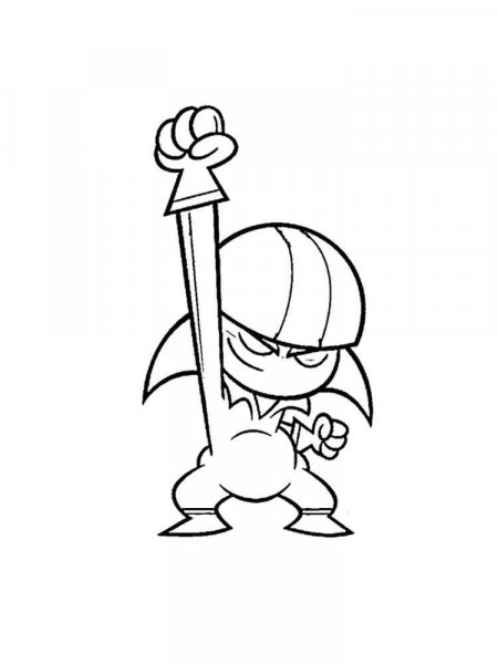 Kick Buttowski coloring pages