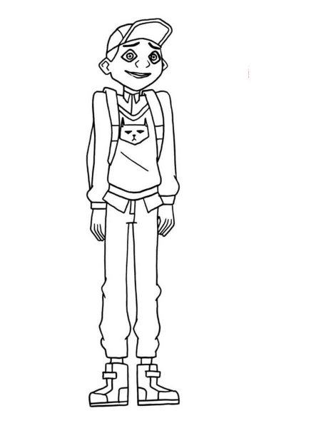 Kipo and the Age of Wonderbeasts coloring pages