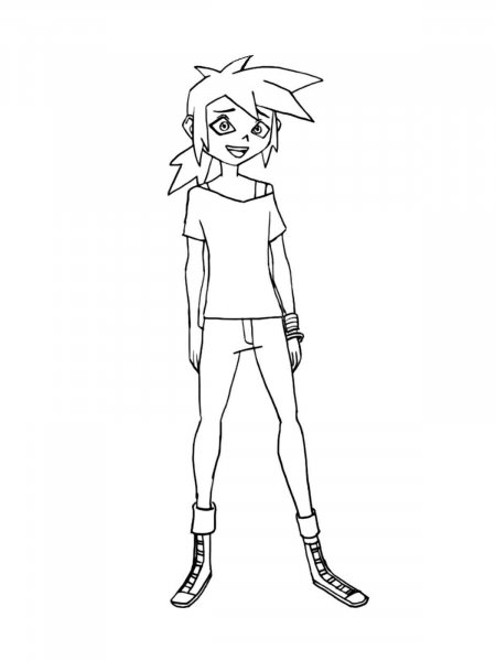 Kipo and the Age of Wonderbeasts coloring pages