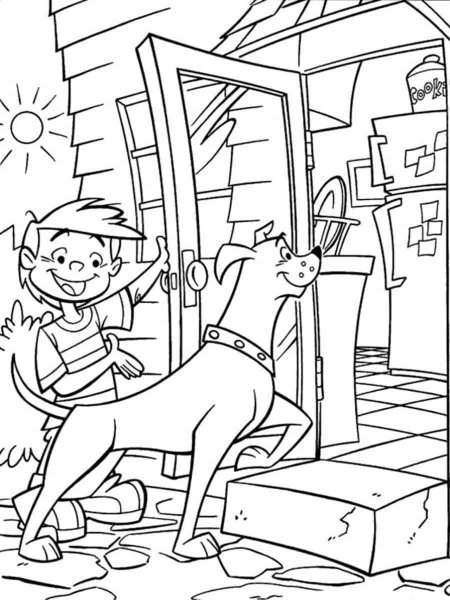 Krypto the Superdog coloring pages
