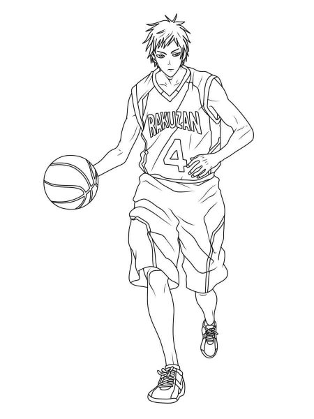 Kuroko no Basuke coloring pages
