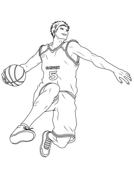 Kuroko no Basuke coloring pages